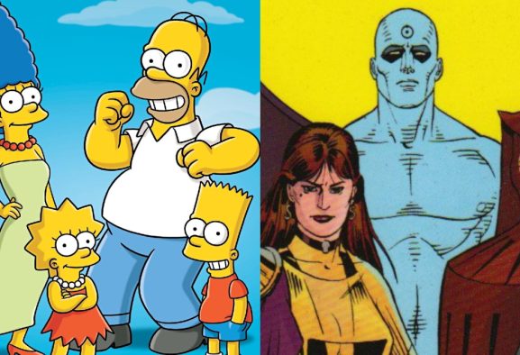 Os Simpsons: edição de HQ da animação já parodiou Watchmen